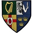 Amazon.com: Ireland Provinces Shield Emblem Irish Coat of Arms Flag ...