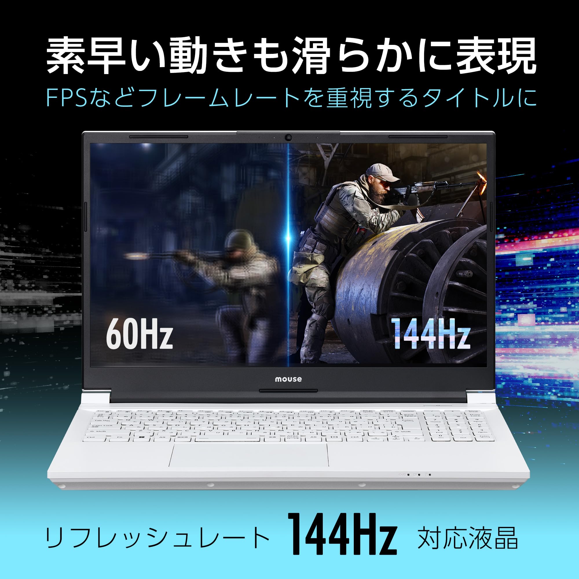 Mua mouse G-Tune P5 Gaming Laptop, White (15.6-inch Full HD, 144Hz ...