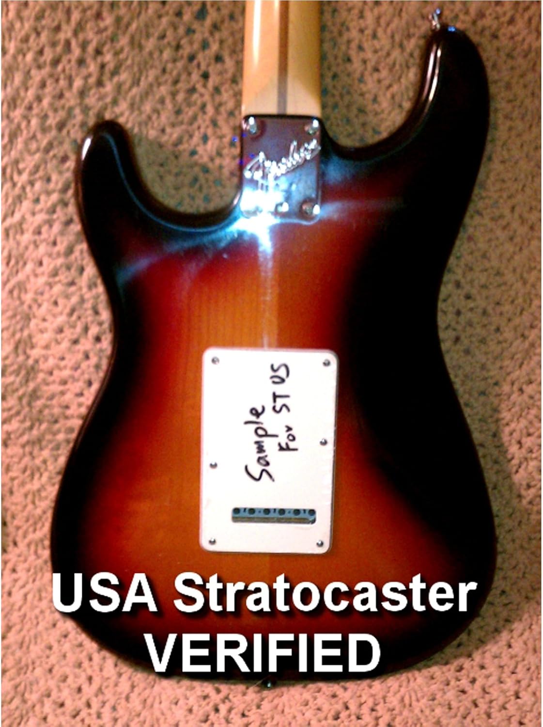 Musiclily Guitar Strat Back Plate for Fender USA/Mexican Standard ...