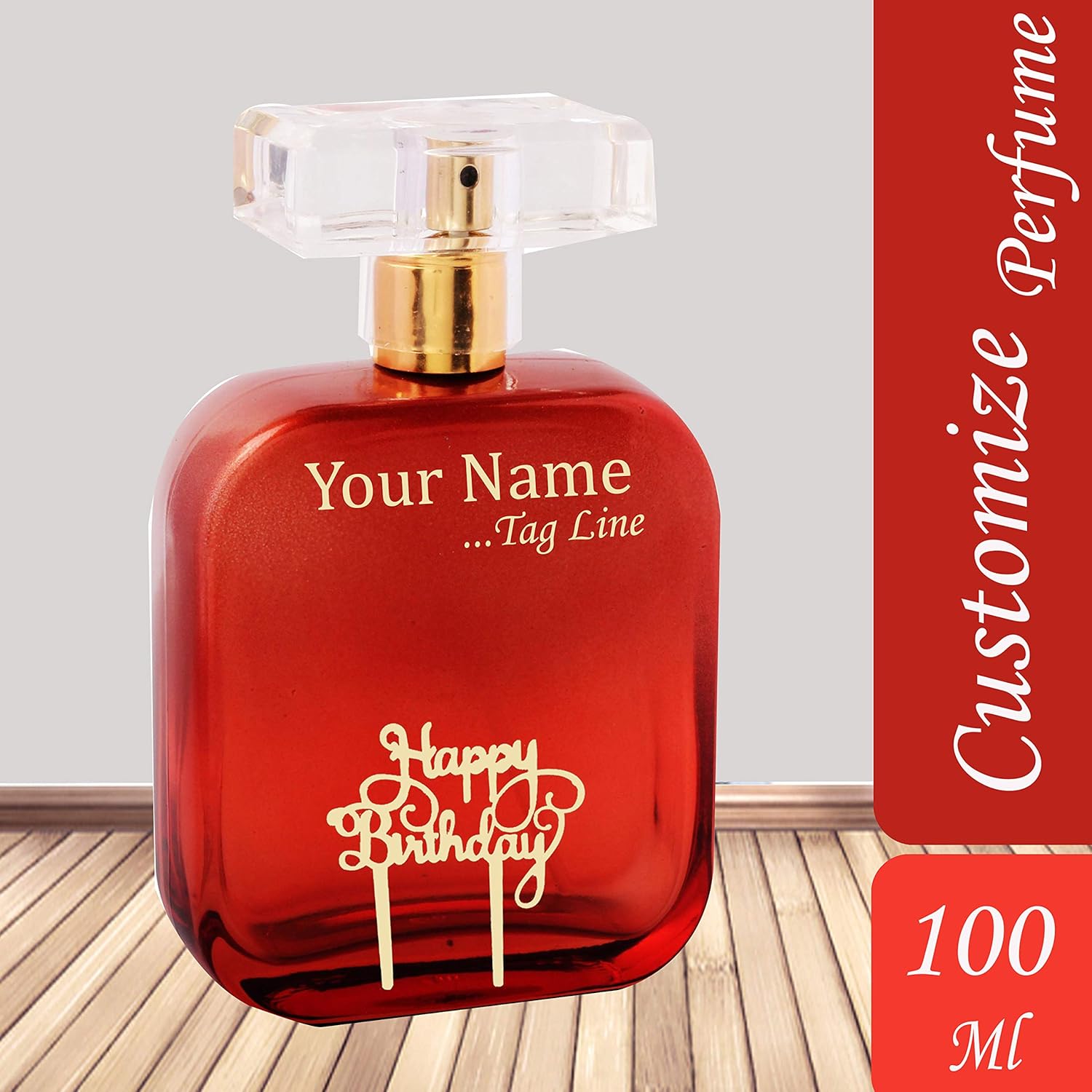 Buy MY FRAGRANCE Happy Birthday Customised Perfume With Name Printed ...