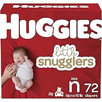 Amazon.com: Huggies Little Snugglers Baby Diapers, Size Newborn, 72 Ct : Baby