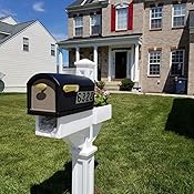 Amazon.com: Step2 Mailmaster Hudson Mailbox with Planter: Garden & Outdoor