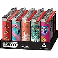 Amazon.com: BIC Maxi Pocket Lighter, Special Edition Spooky Collection ...