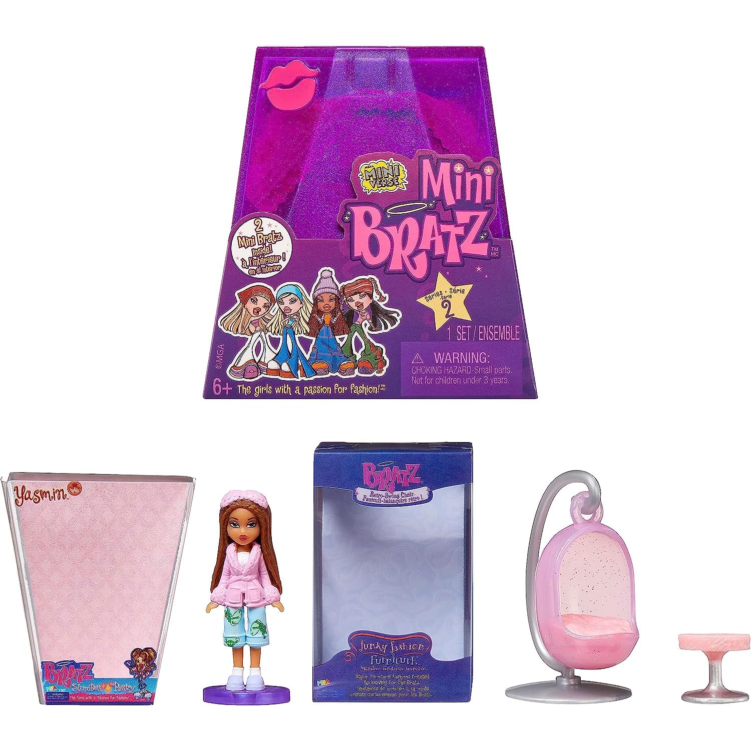 Mua MGA's Miniverse Mini Bratz Series 2 - Y2K Nostalgia - 2 Mini Bratz ...