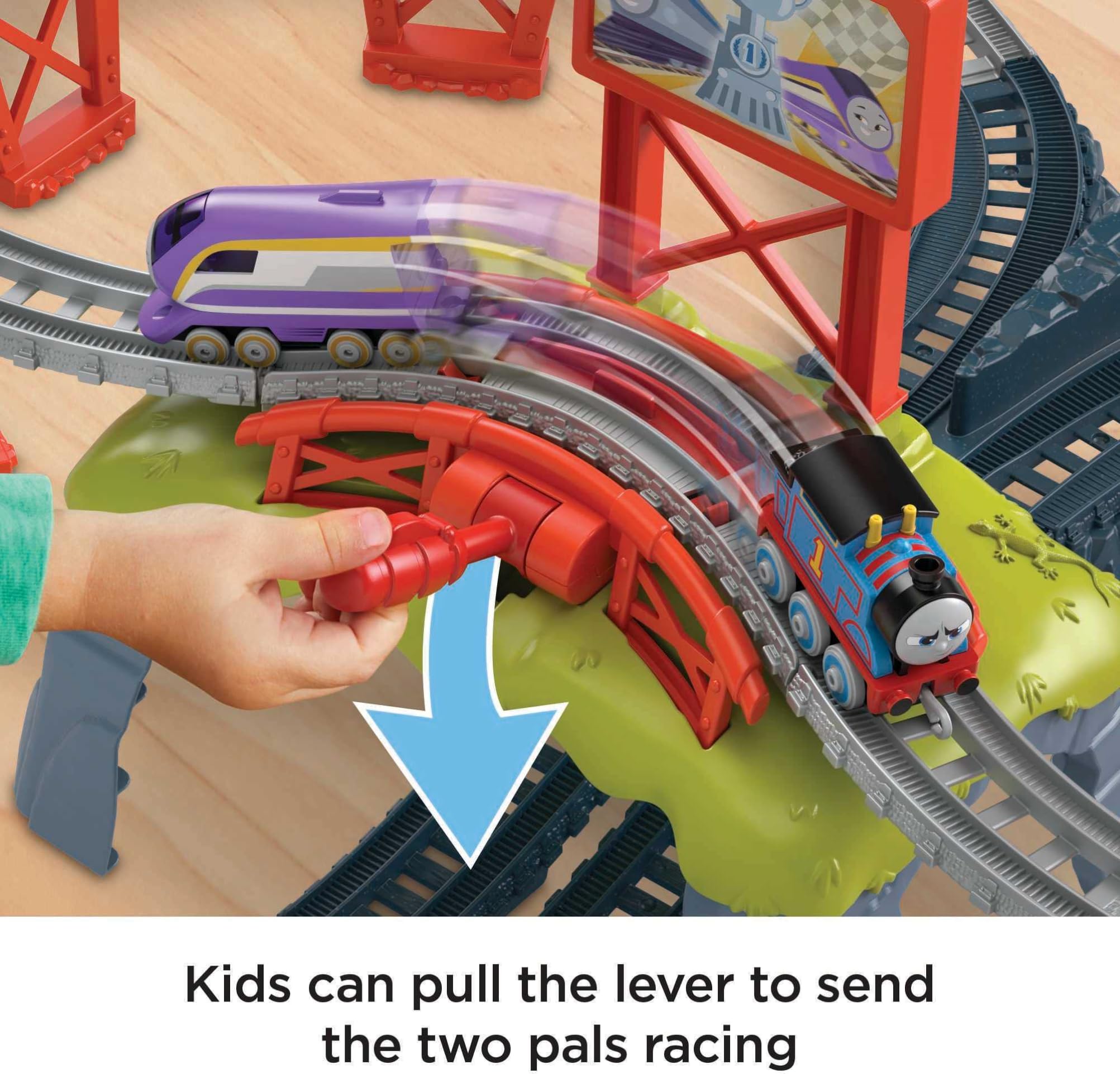 Mua Thomas & Friends Diecast Toy Train Set Race for the Sodor Cup Track ...