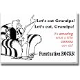Amazon.com: Let's Eat Grandpa! Punctuation Rocks! - Classroom Poster ...