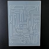 Amazon.com: DDOUJOY Music Notation Plastic Embossing Folders for Card ...