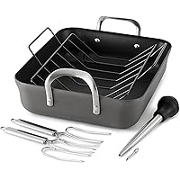 Amazon.com: Calphalon Contemporary Hard Anodized Nonstick 16-Inch ...