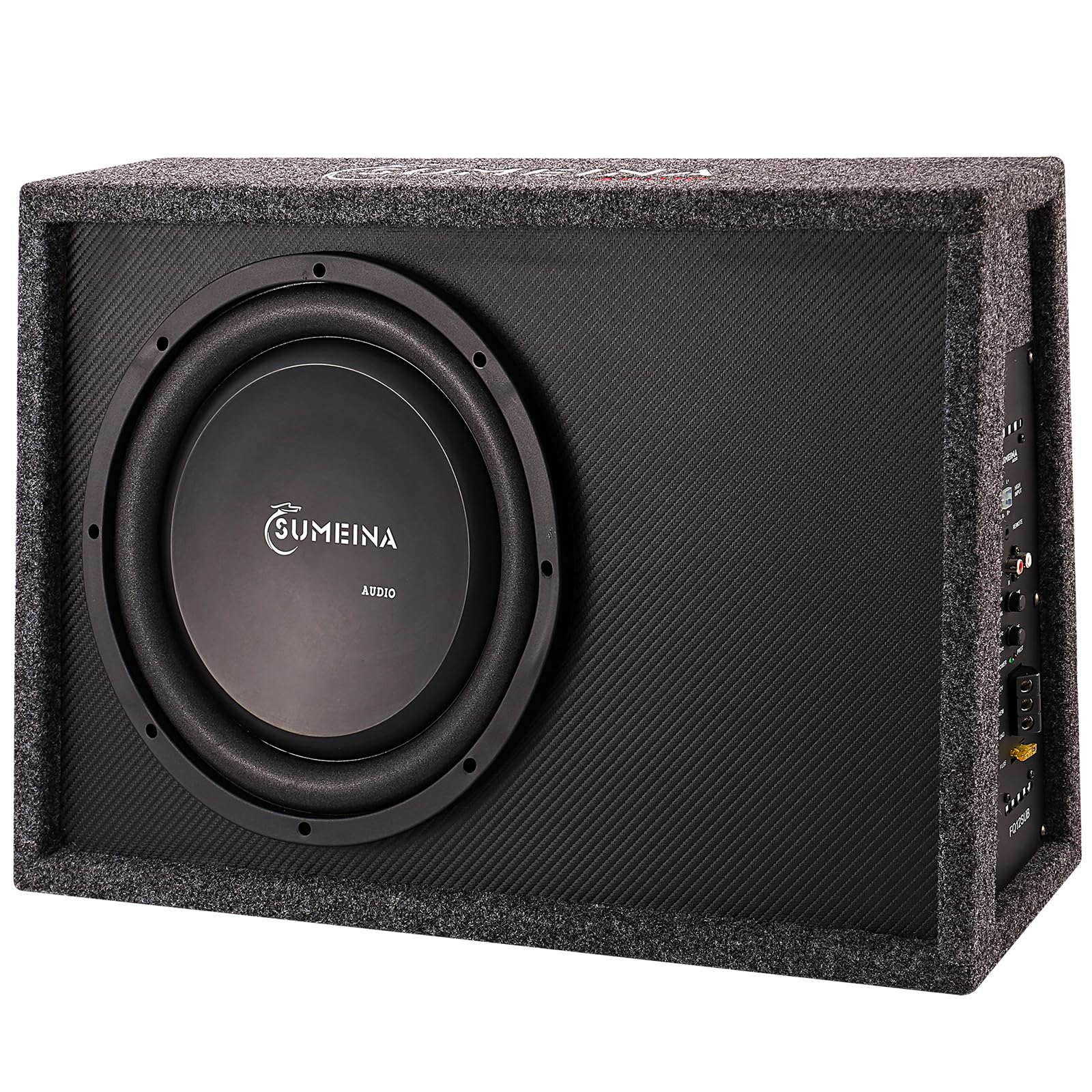 Mua SUMEINA 12" Compact Active Subwoofer System, 1000W Car Audio Bass ...