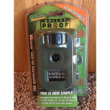 Amazon.com : Primos Hunting 63162WM Bullet Proof 12MP Low Glow Trail ...