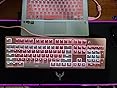 Amazon.com: Pink Gaming Keyboard USB Wired Keyboard,MageGee New ...