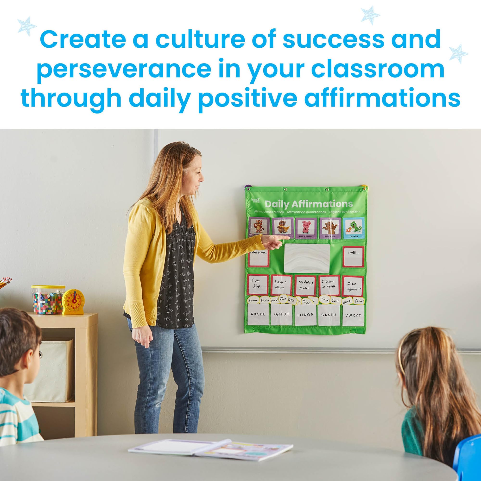 Mua hand2mind Daily Affirmations Pocket Chart, Mindful Affirmation ...