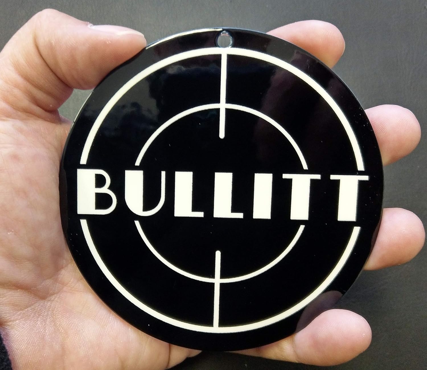 Amazon.com: ZIC Motorsports Mustang Bullitt Emblem Heavy Duty Metal ...
