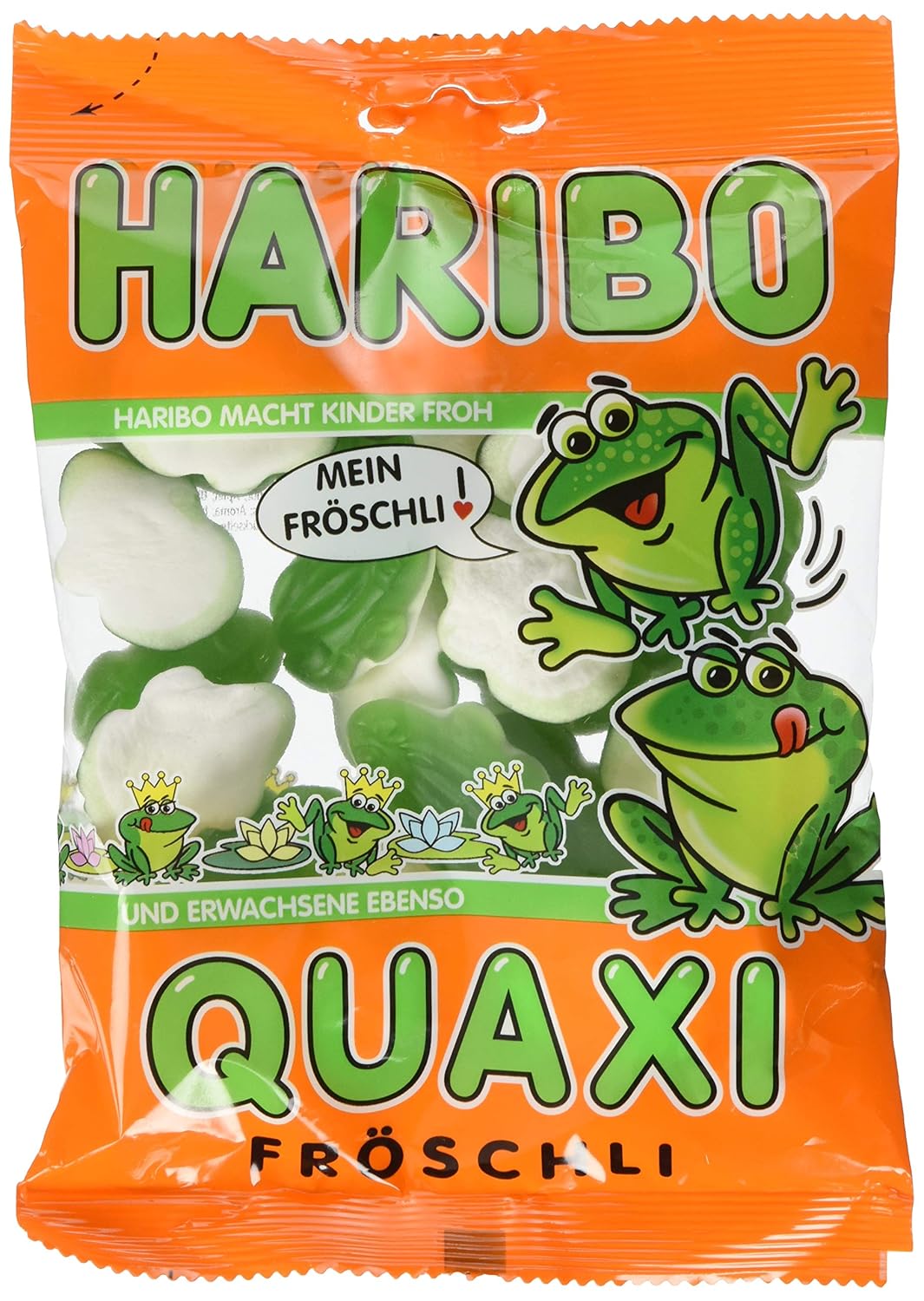 HARIBO 47252 Fruchtgummi Quaxi FrSchli, 200 G Beutel: Amazon.de ...
