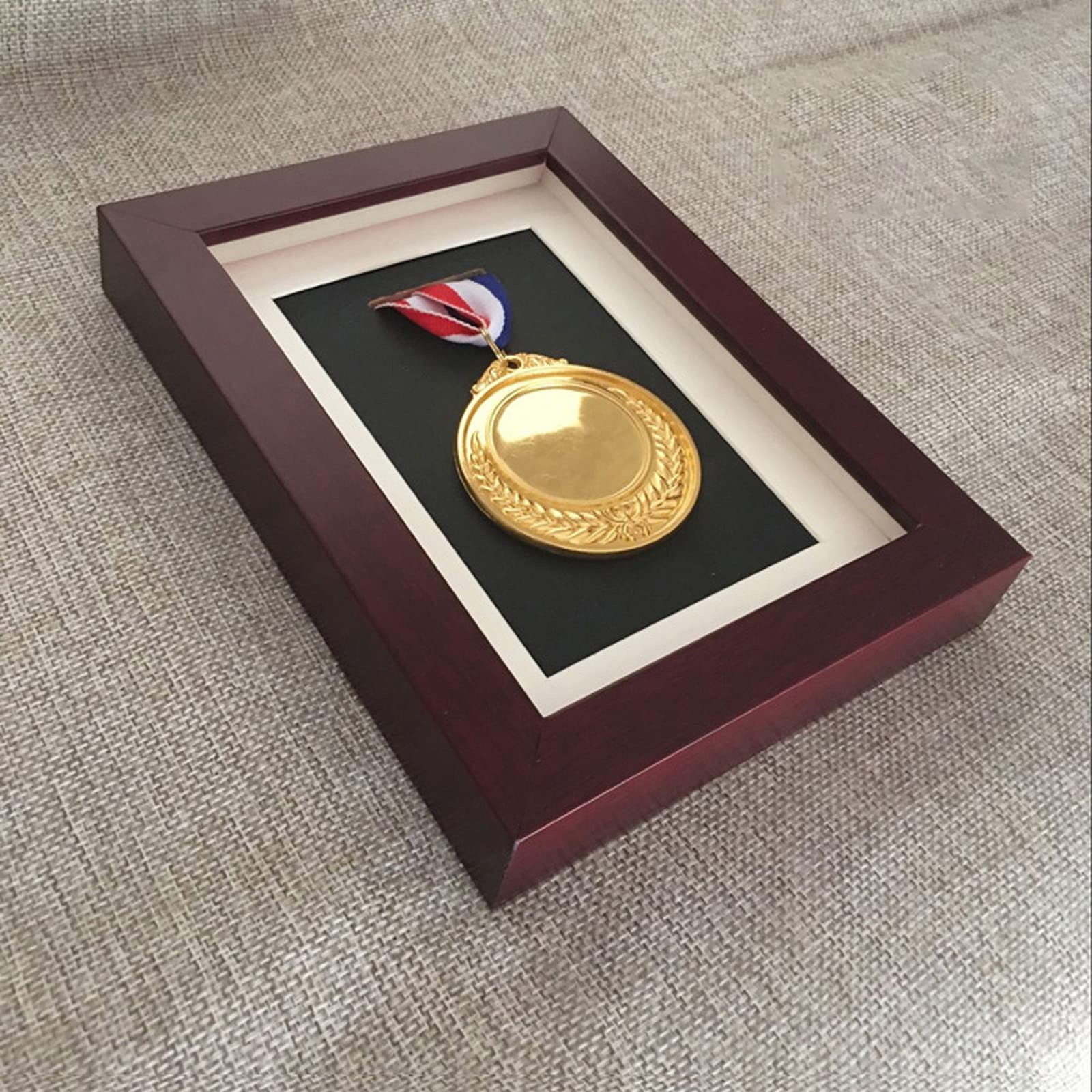 Mua medal case, solid wood medal box, wooden display case for medals ...