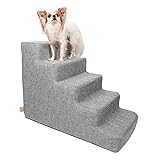 Couch Bed Access Stairs Best Pet Supplies Dog Stairs - 3-Step Foam Ramp ...