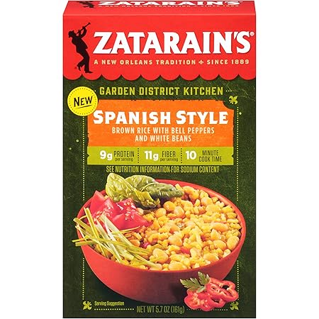 Amazon.com: Zatarain's Spanish Style Rice With Bell Peppers & White ...