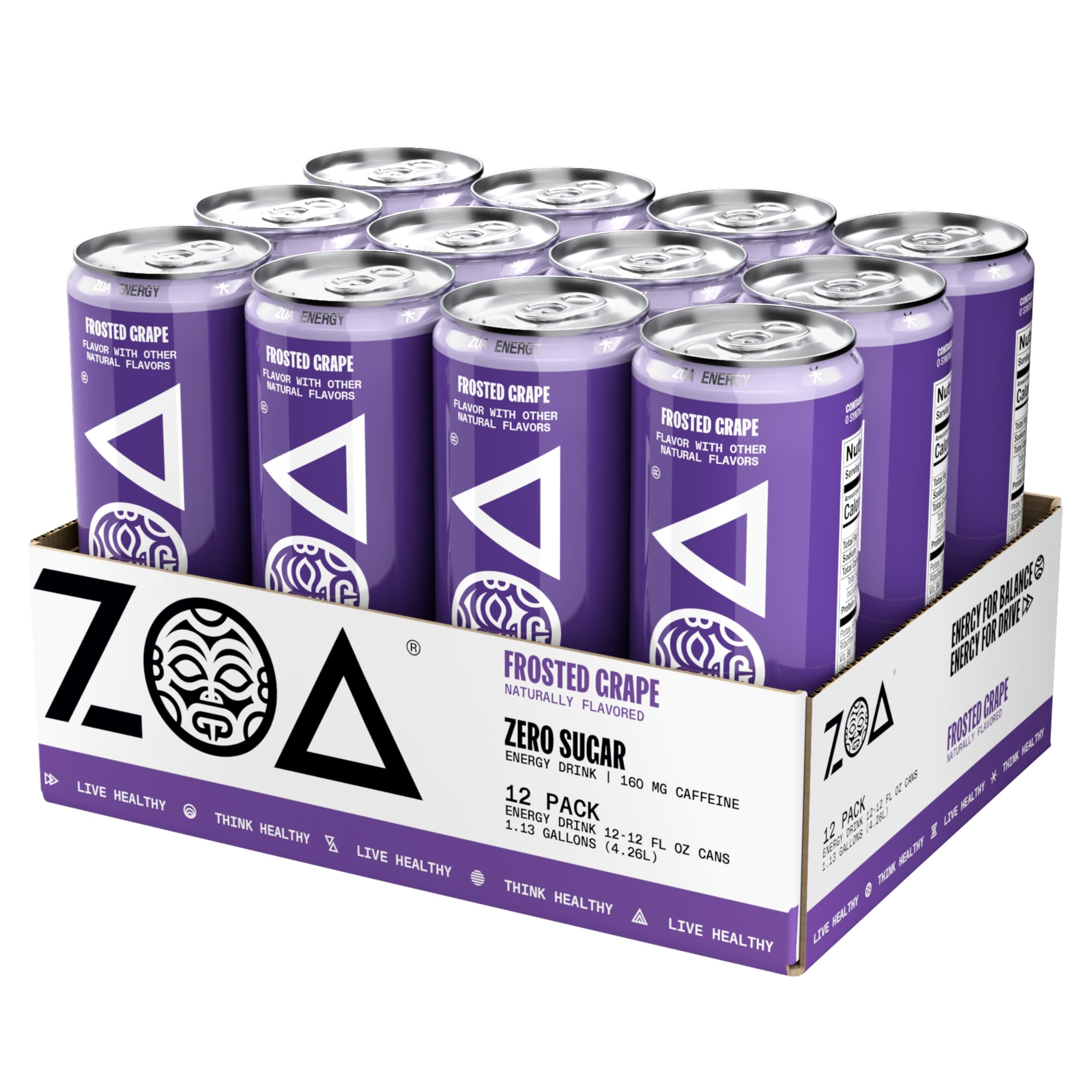 Mua Zero Sugar Energy Drinks, Frosted Grape - Sugar Free with ...