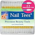 Amazon.com : Fran Wilson NAIL TEES COTTON TIPS 120 Count (6 PACK) - The ...