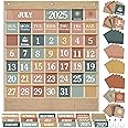 Amazon.com: Sinload Classroom Calendar Pocket Chart Set Calendar ...