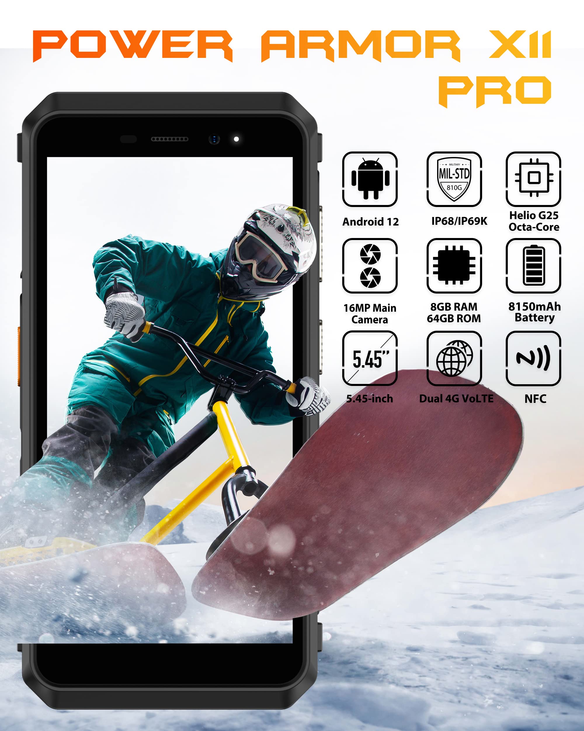 Mua Ulefone Power Armor X11 Pro Rugged Smartphones Unlocked, IP69K ...