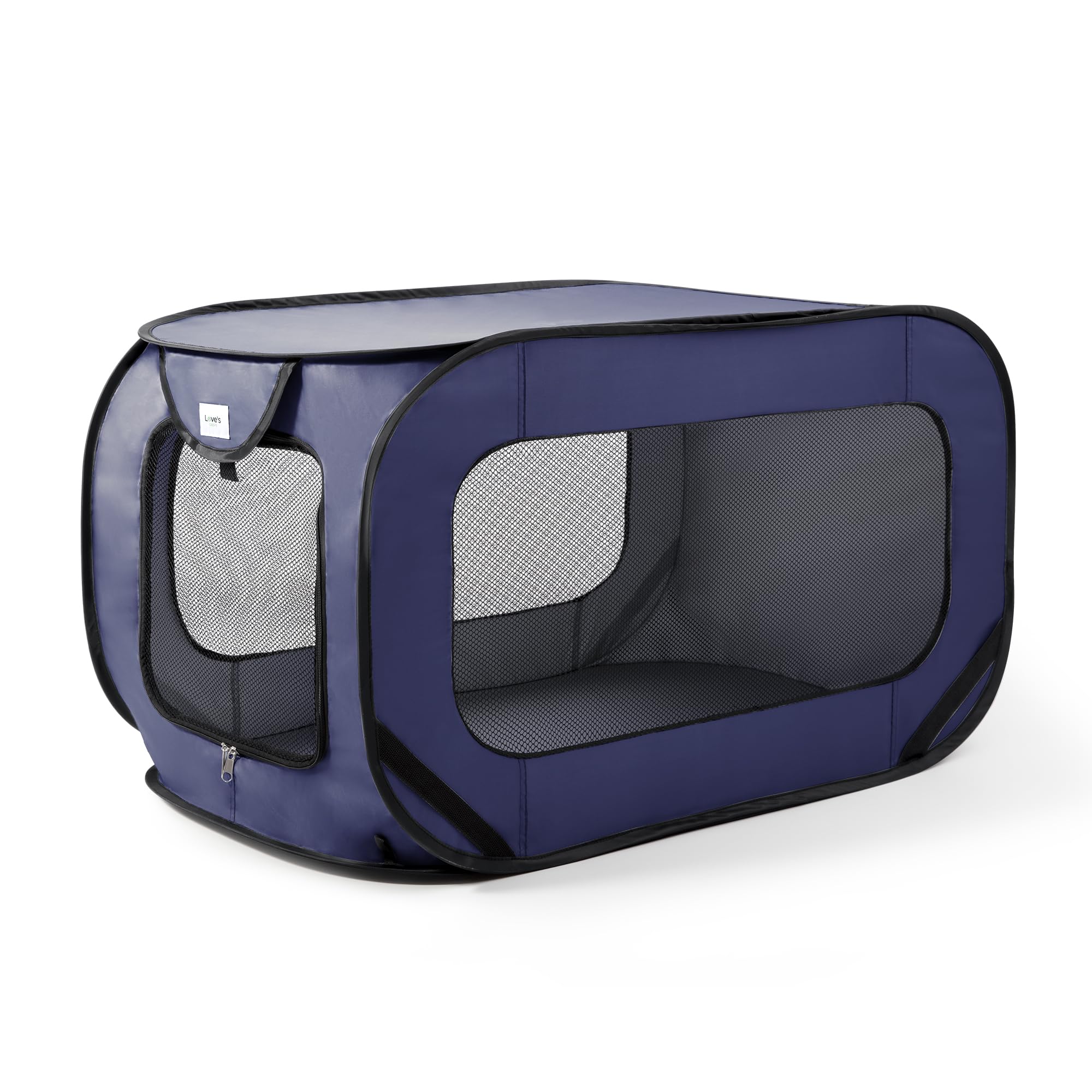 Love's cabin 36in Portable Large Dog Bed - Pop Up Dog Kennel, Indoor ...