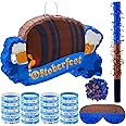 Amazon.com: Yeaqee Oktoberfest Beer Pinata Beer Cask Pinata Oktoberfest ...