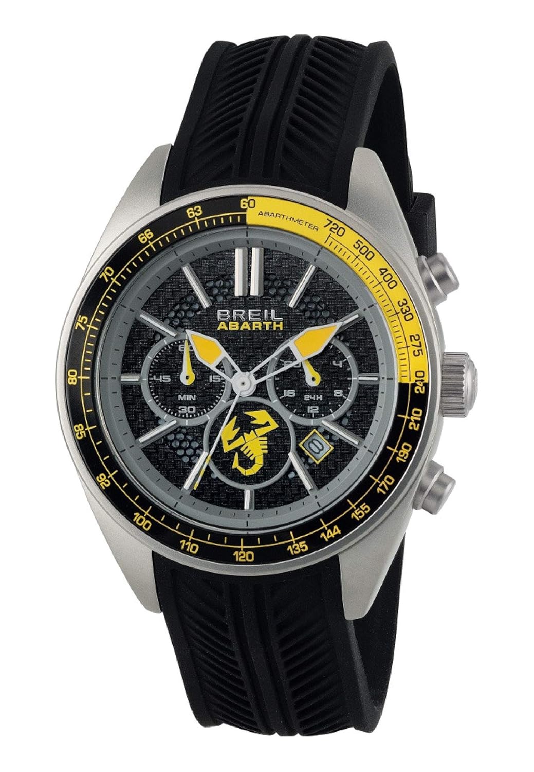 Breil Men's Chronograph Quartz Watch with Silicone Strap TW1691: Amazon ...