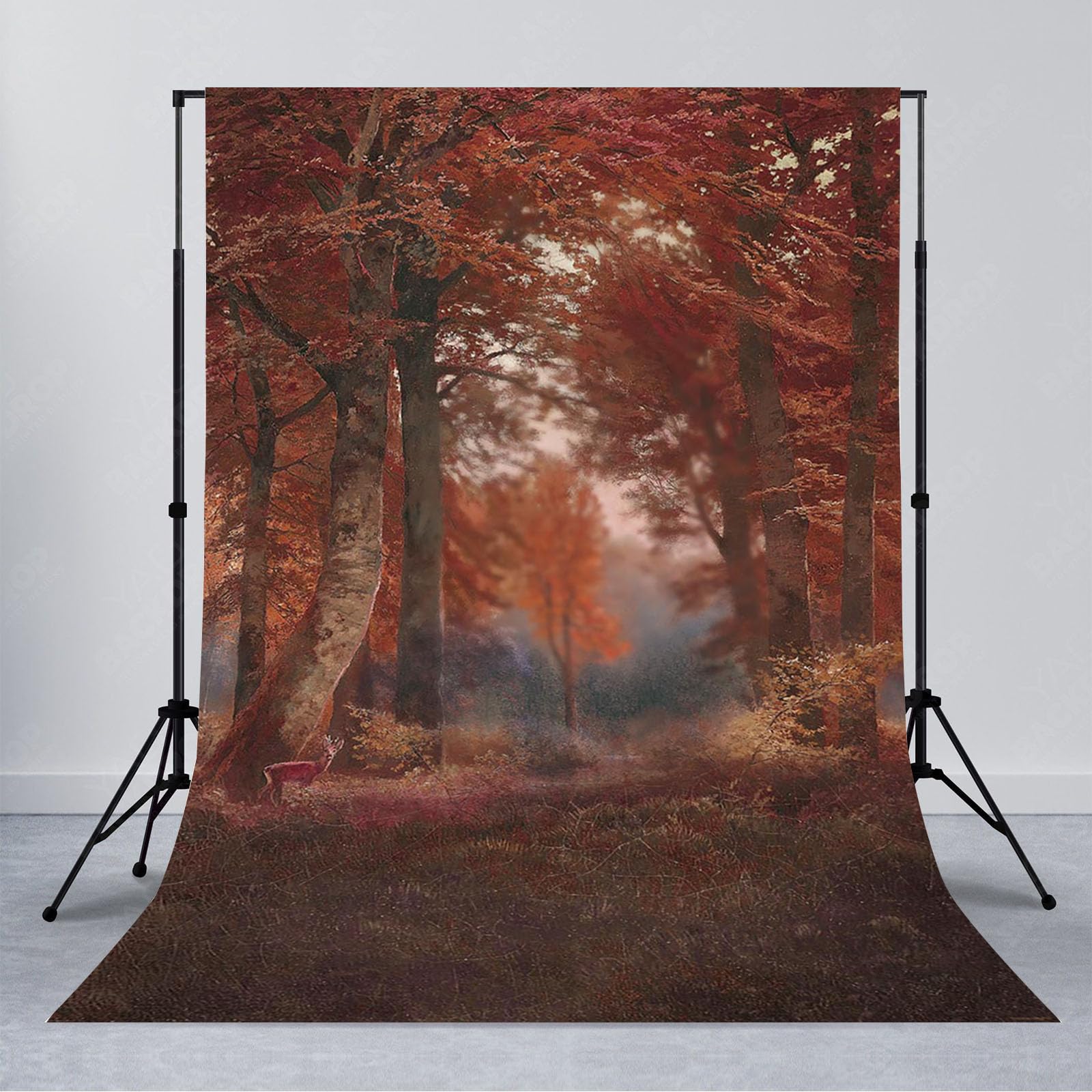 Avezano Fall Backdrop for Photography Maple Leaves Fall Scene Backdrop ...