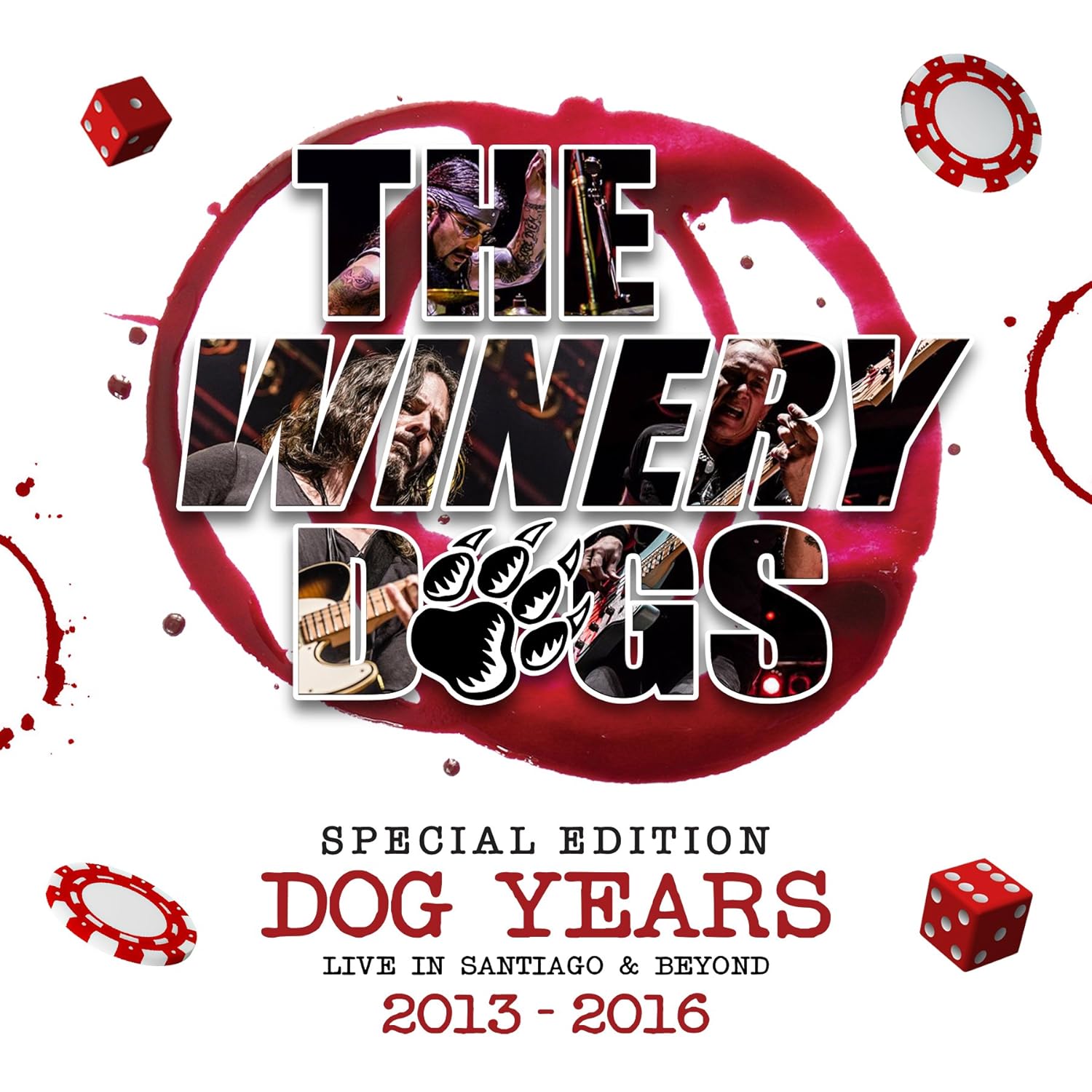 WINERY DOGS - DOG YEARS LIVE IN SANTIAGO (1 Blu-ray): Amazon.de: Musik