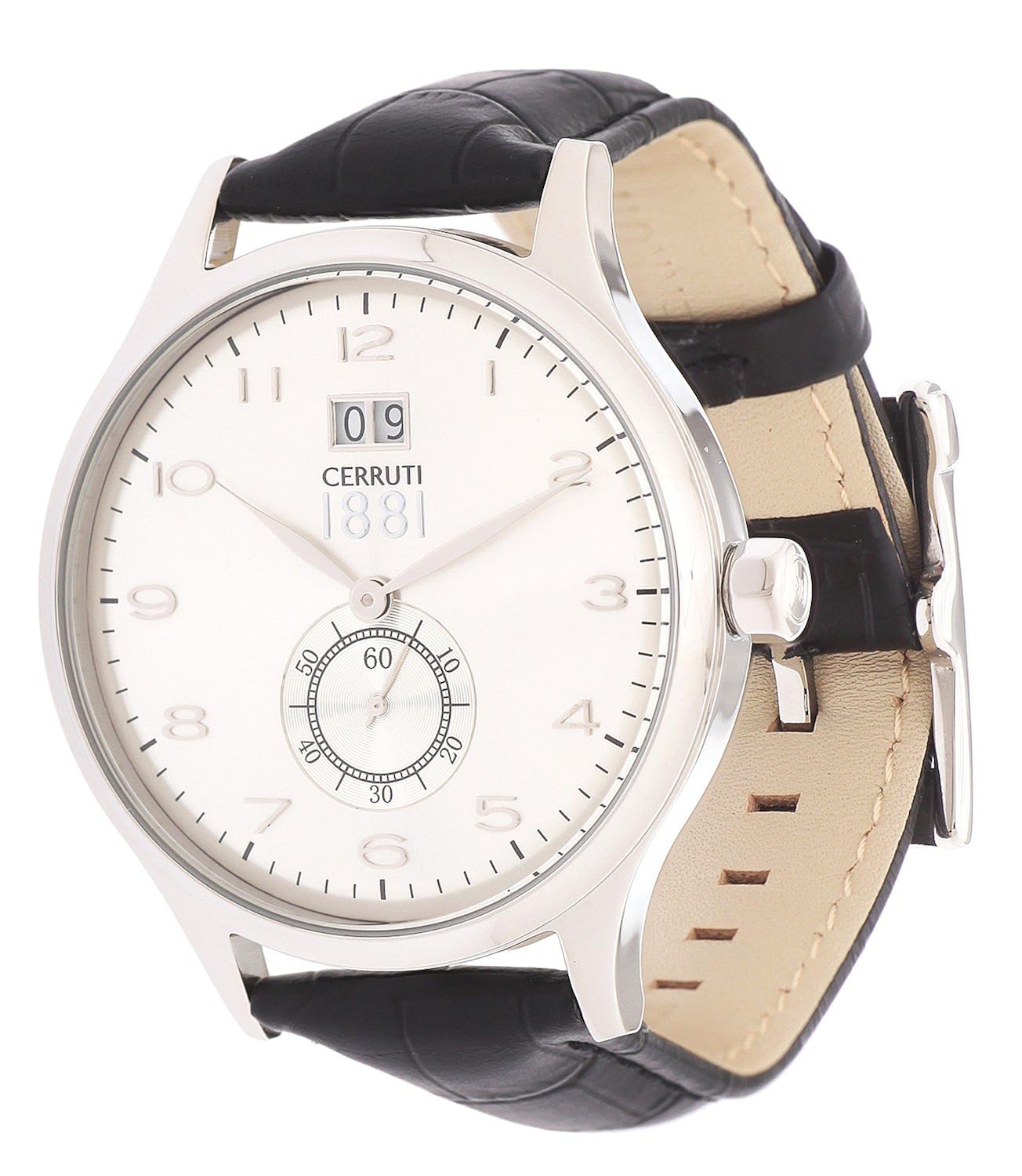 Cerruti 1881 Mens Analogue Classic Quartz Watch with Leather Strap ...