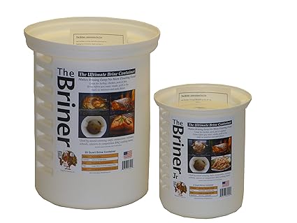 The Briner - The Ultimate Brine Container (2, 22 qt / 8 qt): Amazon.co ...