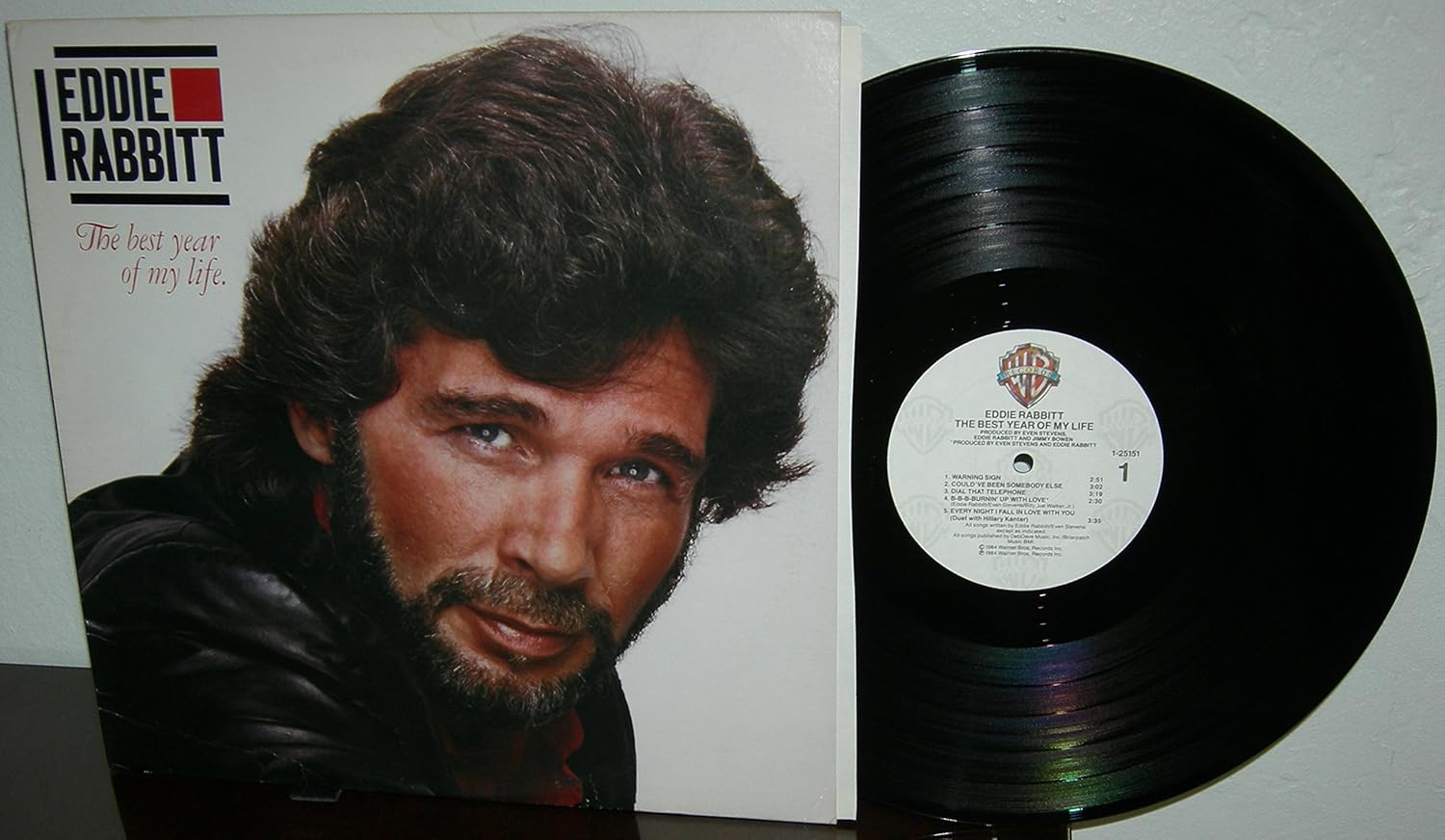 EDDIE RABBITT - EDDIE RABBITT - best year of my life WB 25151 (LP vinyl ...