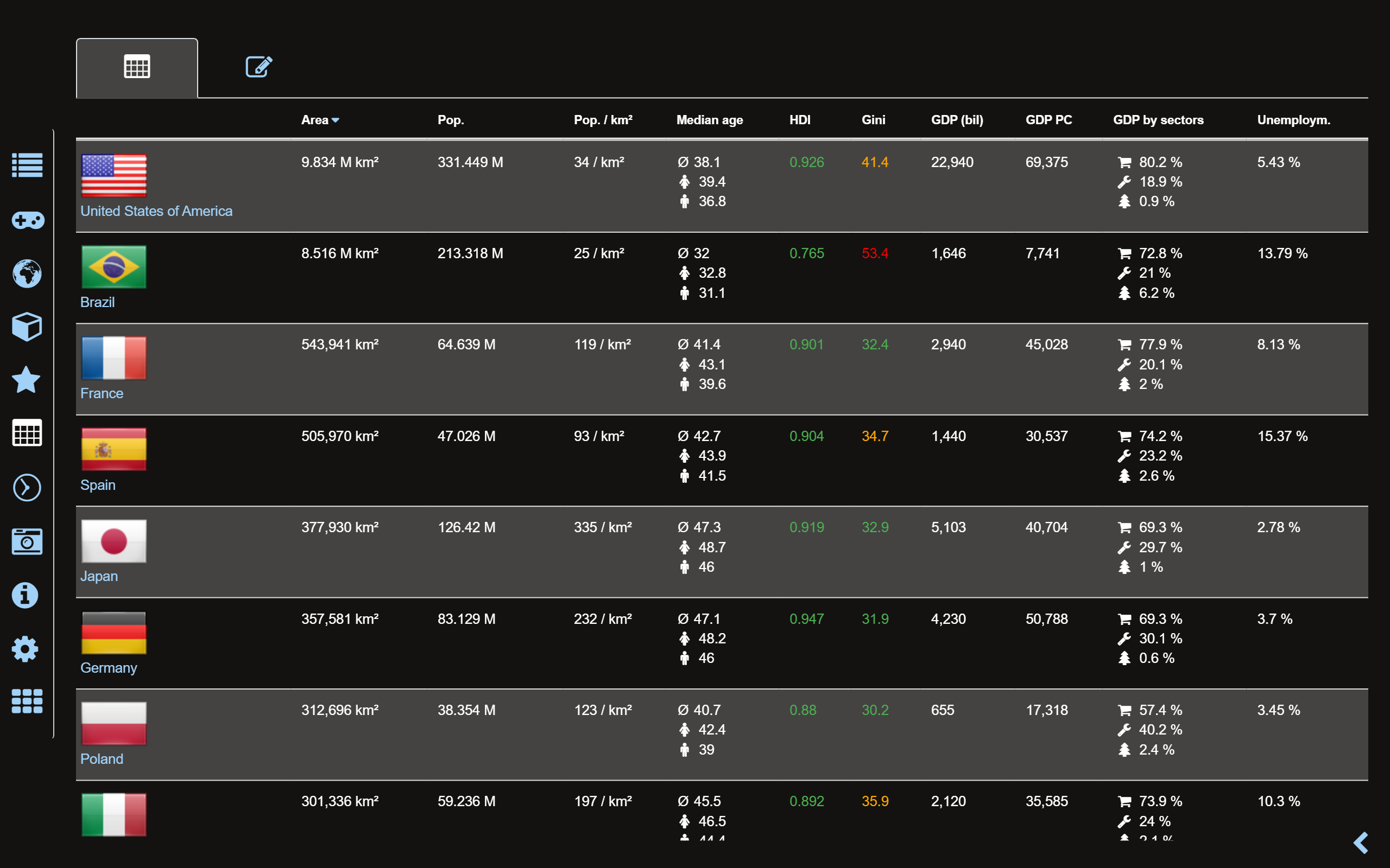 World Atlas | world map | country lexicon MxGeo Pro:Amazon.ca:Appstore ...
