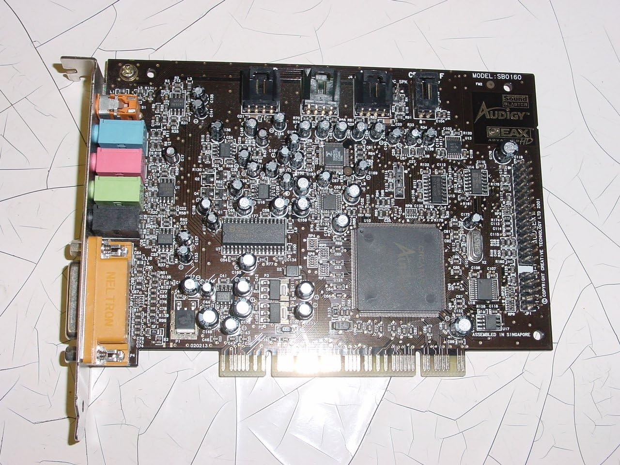 Creative Sound Blaster Audigy EAX HD Sb0160 carte son PCI: Amazon.fr ...