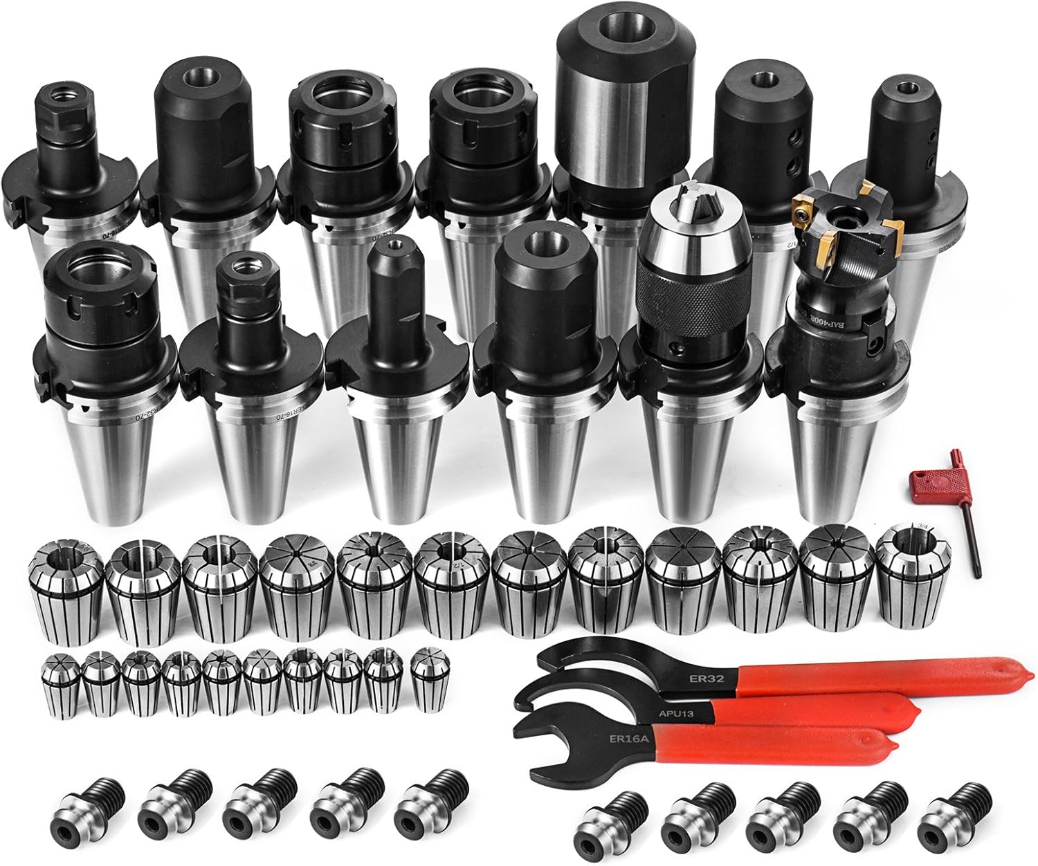 SHZOND Collet Set CNC CAT40 Tooling Package ER32 ER16 Collet Set Mill ...