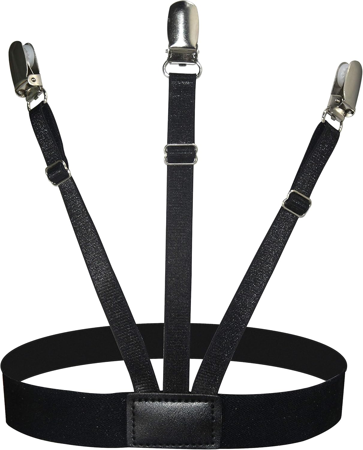 2 Pack Shirt Stays Garters, For Men Adjustable Shirt Garter Suspender ...