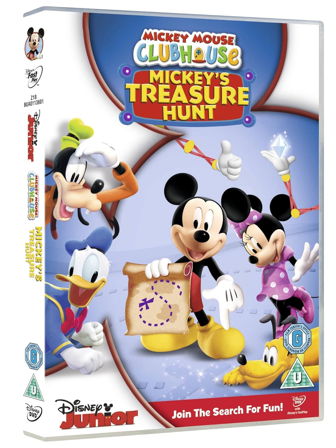 Mickey Mouse Clubhouse - Mickey's Treasure Hunt Reino Unido DVD: Amazon ...