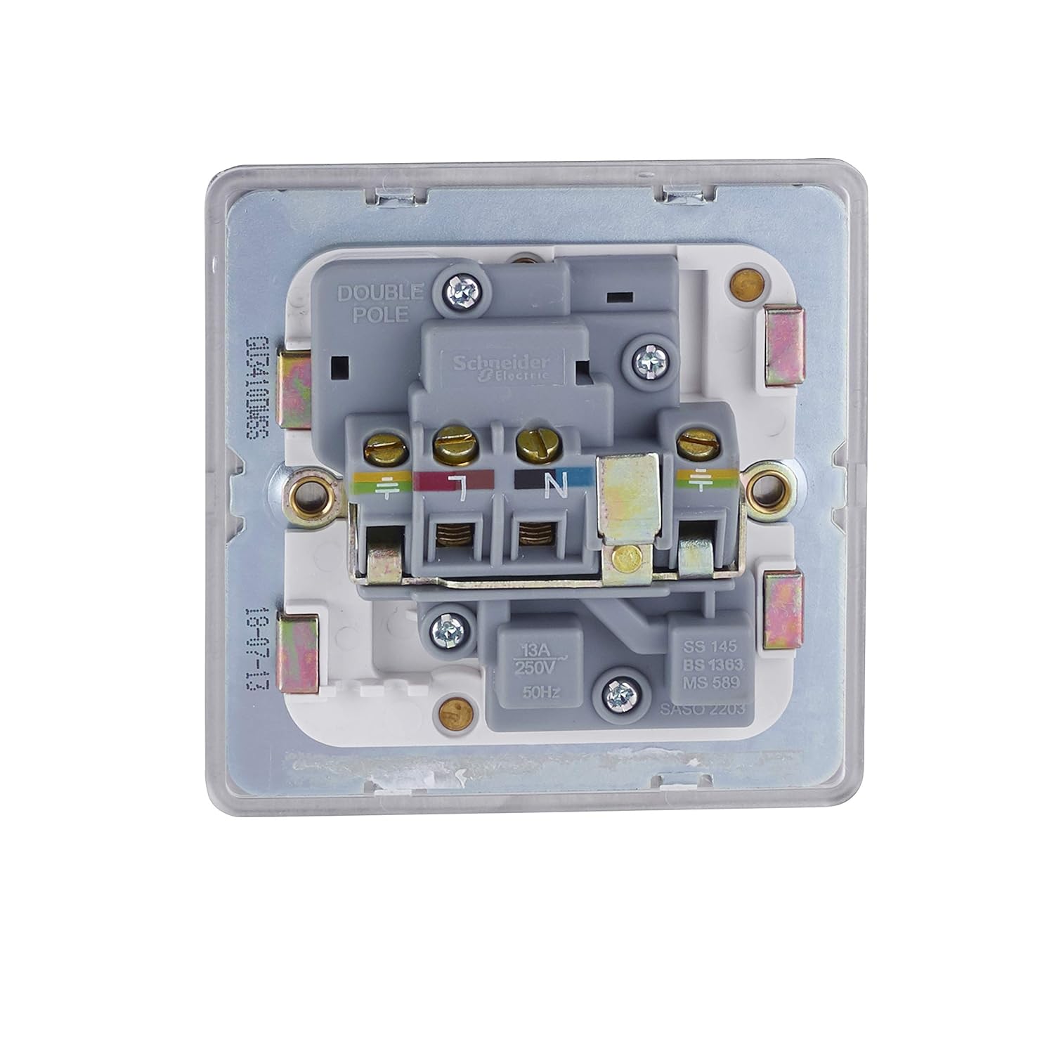 Schneider Electric Ultimate Screwless Flat Plate – Switched Single ...