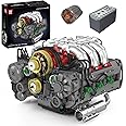 Amazon.com: Mould King Flat Engine Model Kit That Runs, Boxer Engines ...