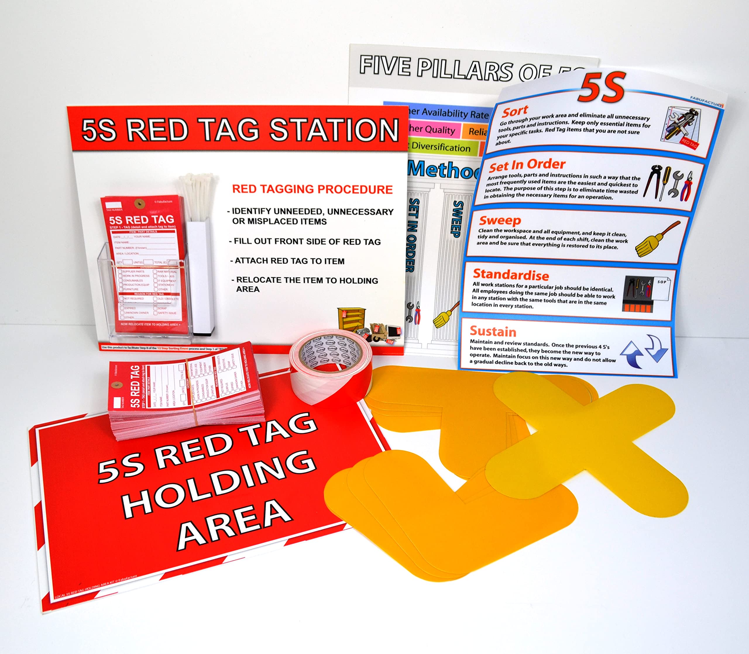 Mua 5S Lean Workplace Kaizen Improvement Training and Lean Starter Kit ...