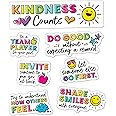 Amazon.com: Carson Dellosa Kind Vibes Motivational Mini Bulletin Board ...