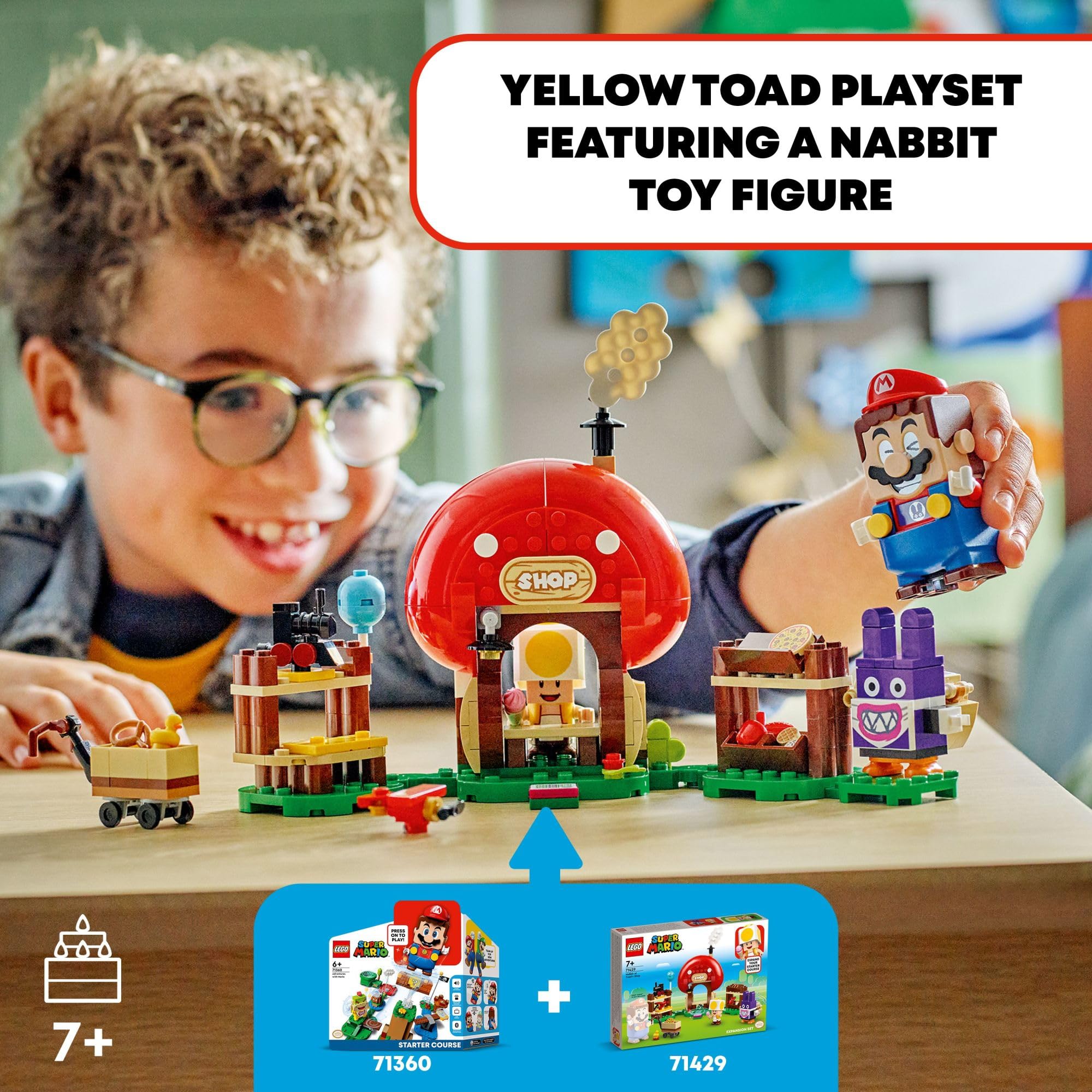 Mua Super Mario Nabbit at Toad’s Shop Expansion Set, Build and Display ...