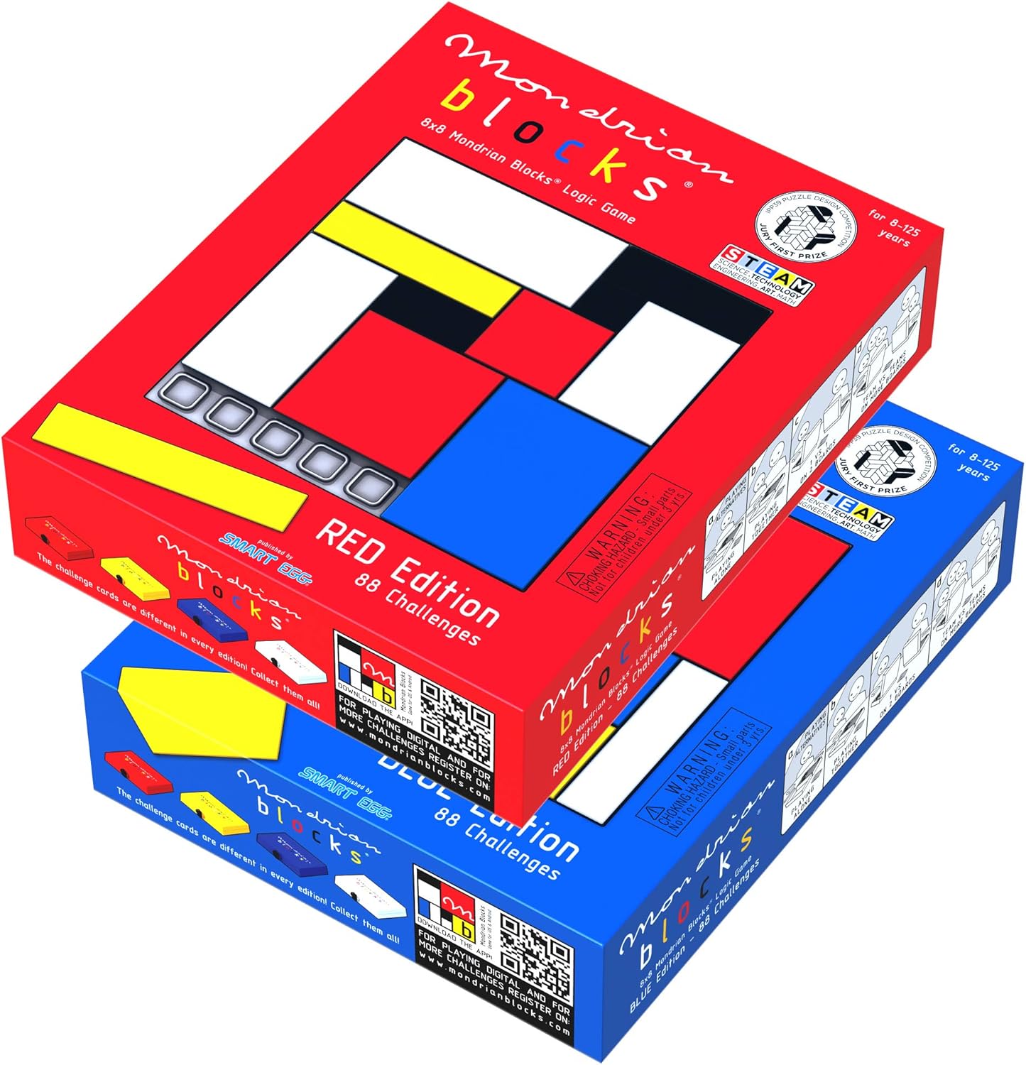 Mondrian Blocks Duo Pack, Multi Award Winning Puzzle Game, Brain Teaser ...