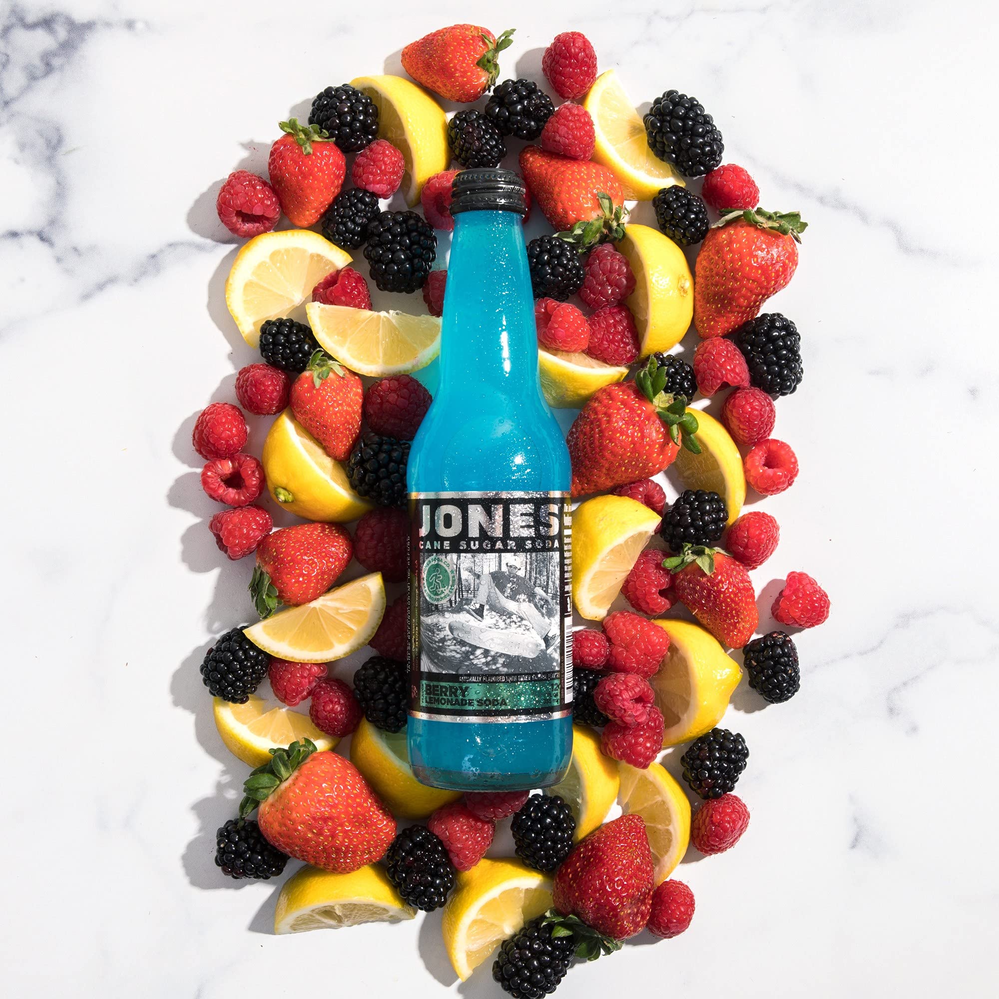 Mua Jones Soda Co. Berry Lemonade Flavor | 12-Pack | The Original Craft ...