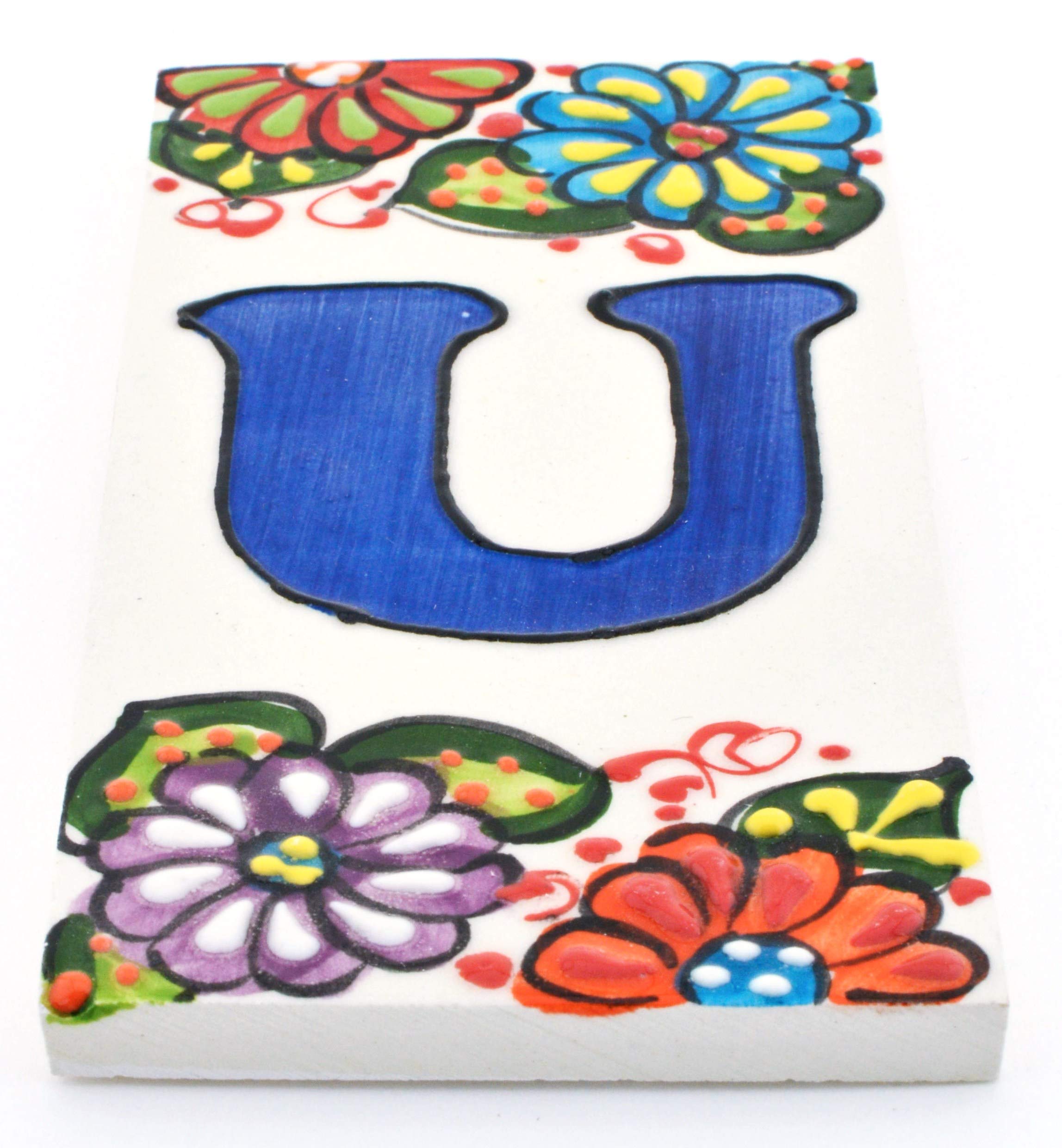 House Letters 6 Inch. Handpainted House Letter Tiles For Signs ...