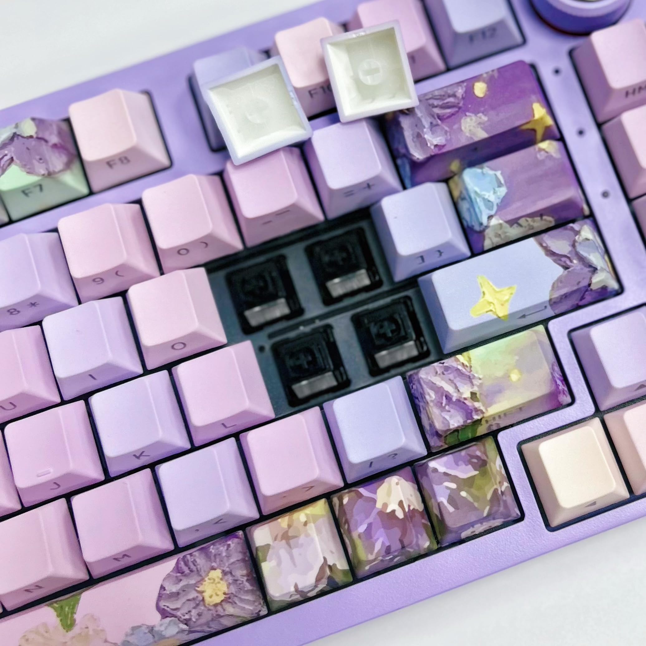 Mua dagaladoo Side Printed keycap-PBT keycaps,Double Shot,Shine Through ...
