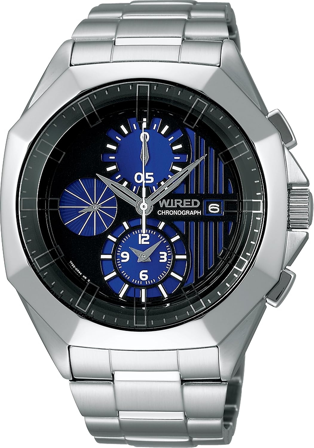 Amazon.com: WIRED watches TWOFACE two face chronograph AGAV060 mern's ...