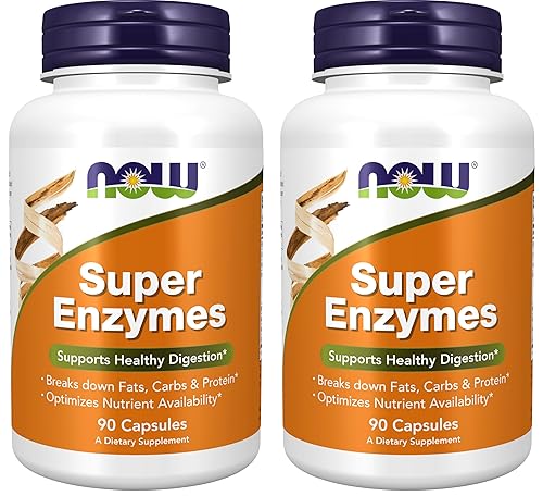 NOW Super Enzymes, 90 Capsules (Pack of 2) in Oman | Whizz Multi-Enzymes