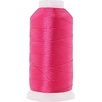 Amazon.com: Mandala Crafts Hot Pink Heavy Duty Thread - #69 T70 210D/3 ...